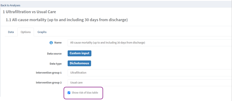 Enter study data manually - RMW Knowledge Base
