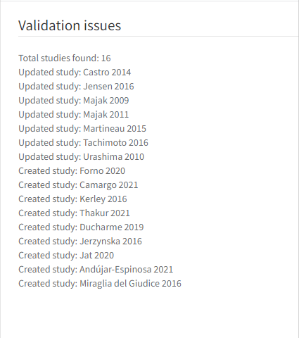 Import study data from CSV - RMW Knowledge Base